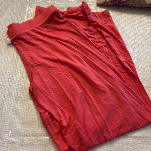Valerie Bertinelli | Intimates & Sleepwear | Coral Wide Leg Pajama ...